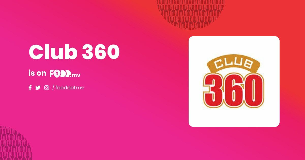 Food.mv - Restaurants | Club 360